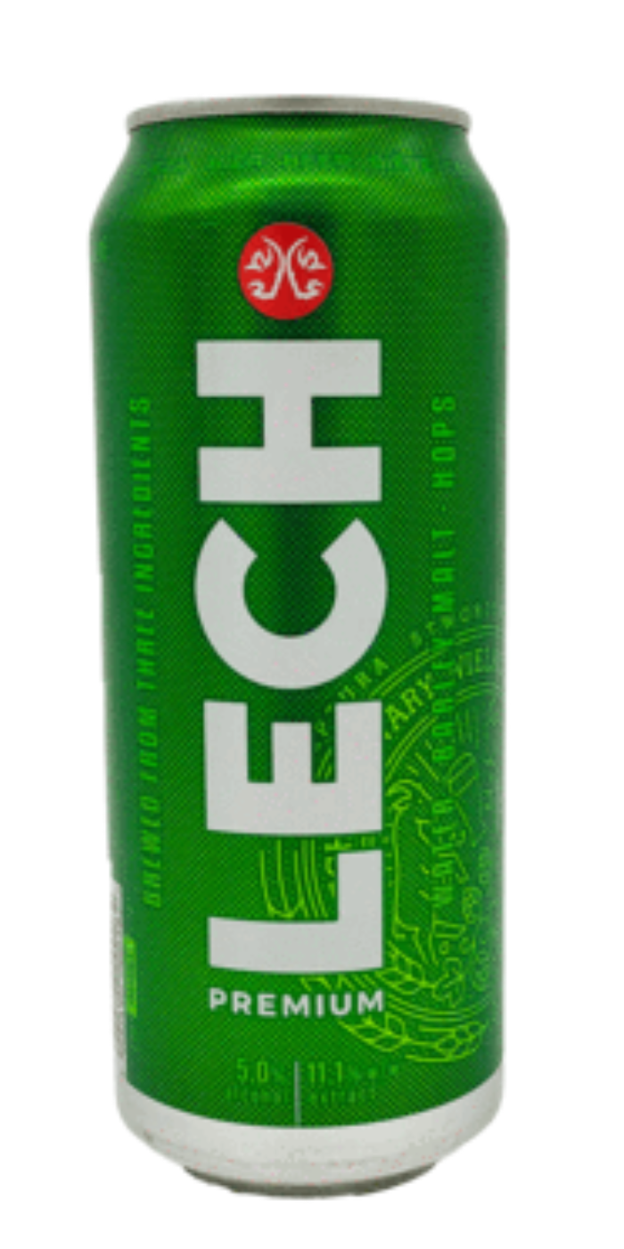 Imported Polish Beer | Lech Beer 500ml Can — Global Uniquesource ...