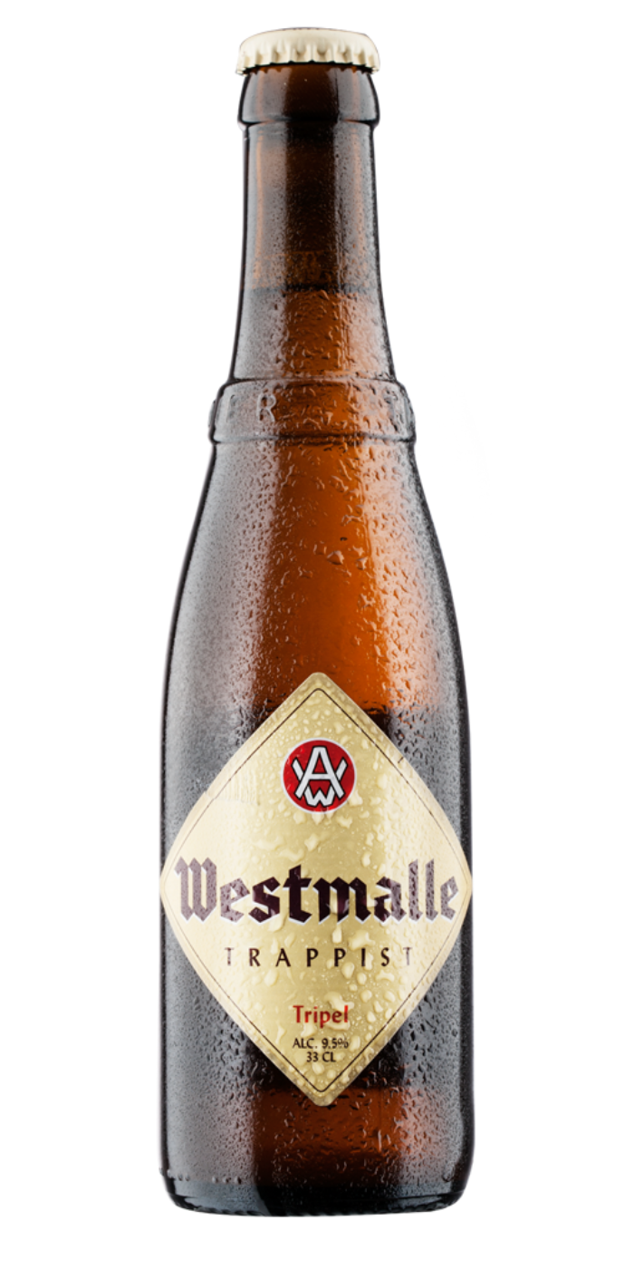 Imported Belgian Trappist Beer | Westmalle Tripel 330ml Glass Bottle ...